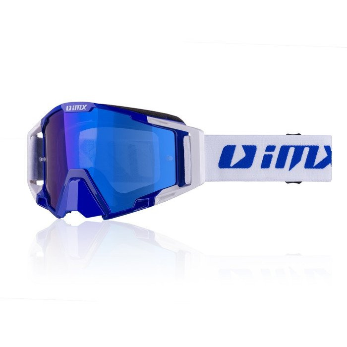 Gogle IMX Sand blue/white - szyba blue iridium + clear (2 szyby w ...