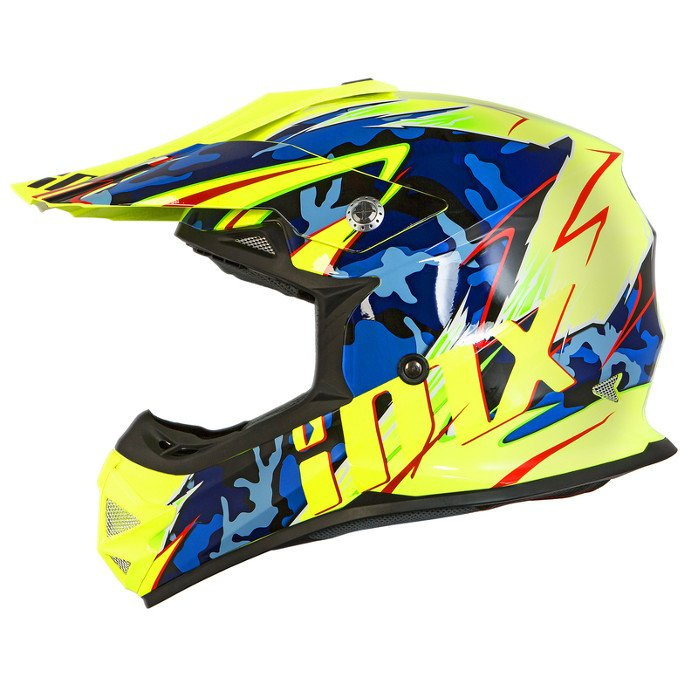 Kask IMX FMX-01 Camo flo yellow - ATM-MOTOCYKLE
